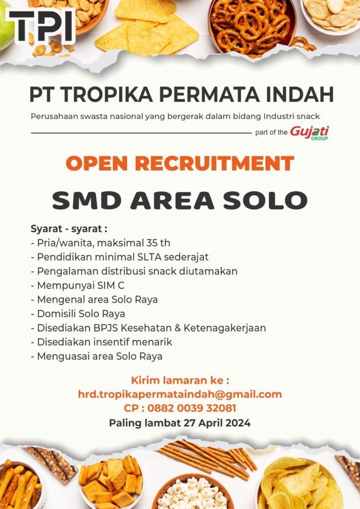 Lowongan Kerja SMD AREA SOLO – Mie Krezzi